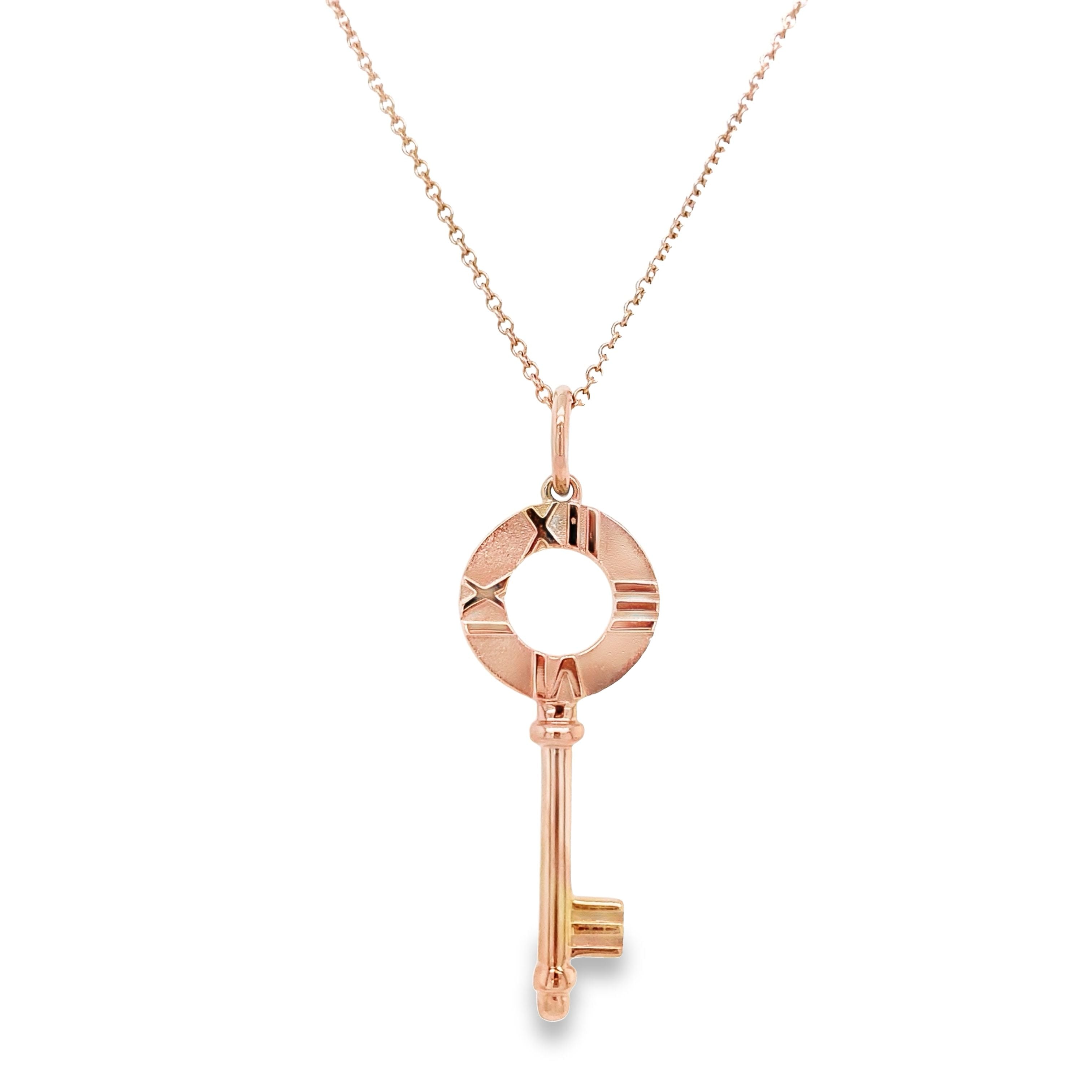 Tiffany atlas key pendant store