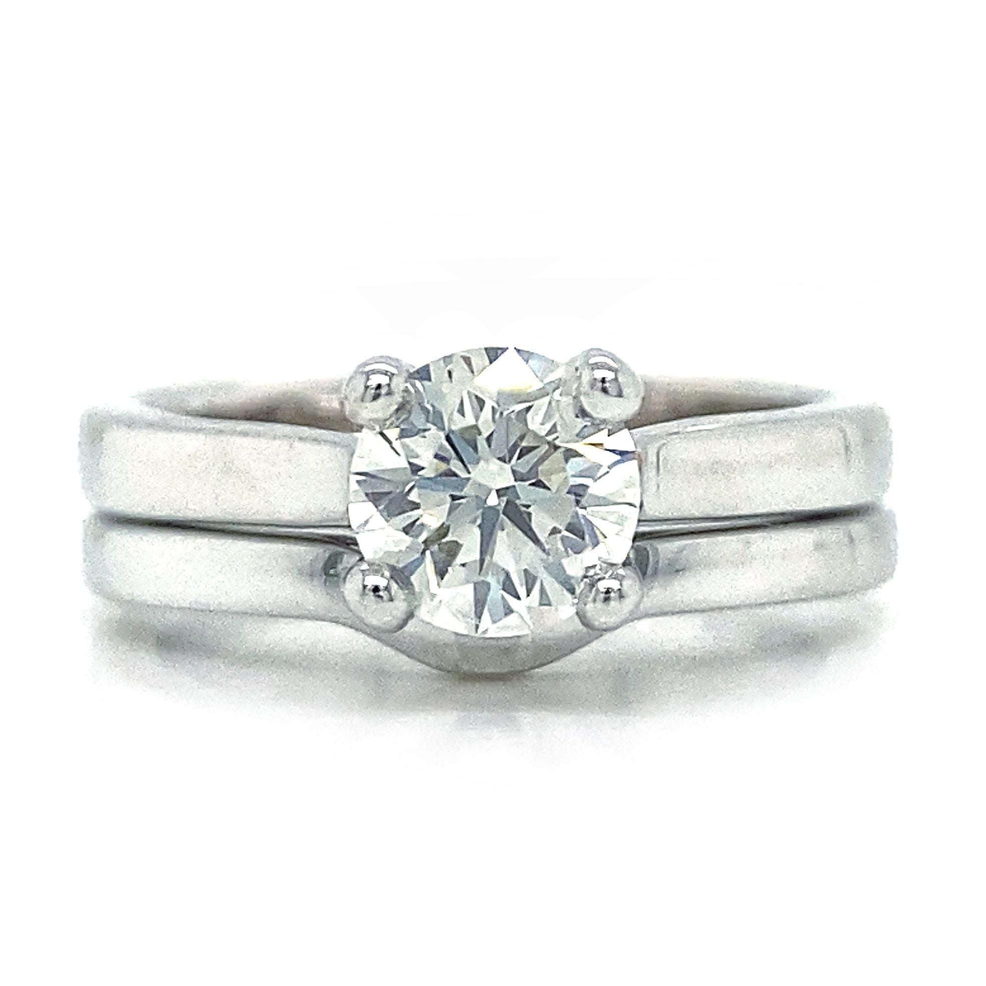 Canadian Diamond Wedding Set